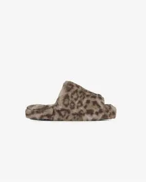 Apparis Dillon Leopard Slide