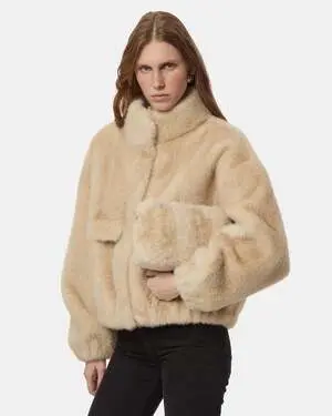 Apparis Amelia Shaved Mink Crossbody Bag