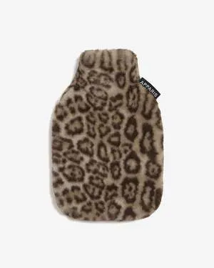Apparis Meena Leopard Hot Water Bottle - Light Leopard