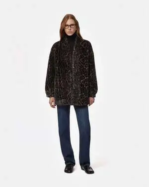 Apparis Jane Leopard Coatigan - Dark Leopard