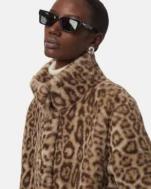 Apparis Blair Leopard Coat