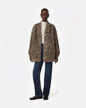 Apparis Jane Leopard Coatigan - Light Leopard