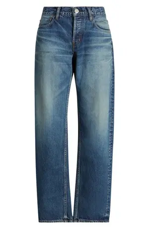 Moussy Vintage Minneapolis High Waist Curved Leg Jeans