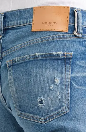 Moussy Vintage Bridgeville Slim Straight Jeans