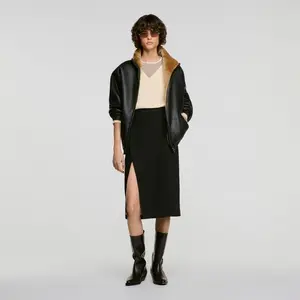 Sandro 2-in-1 Wool And Cashmere Jumper
