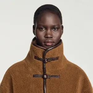 Sandro Short Faux Fur Coat