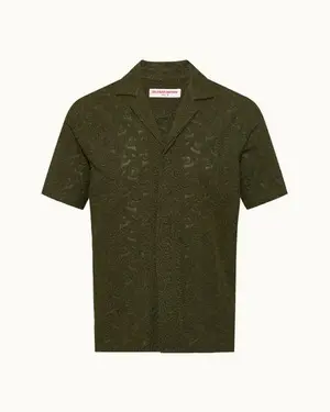 Orlebar Brown Maitan Broderie Relaxed-fit Shirt