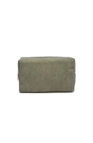 URBAN ESSENTIALS Corduroy Cosmetic & Travel Organizer Pouch - Sage