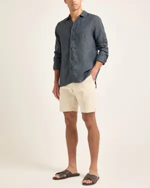 Orlebar Brown Dane Stretch-cotton Tailored-fit Shorts - Chai