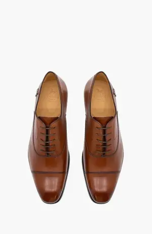 CAVALINHO Cavalo Lusitano Leather Toe Cap Oxford Shoes