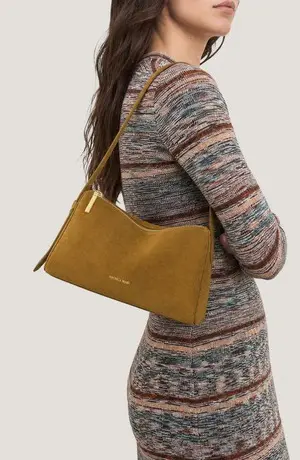 Veronica Beard Prism Suede Shoulder Bag