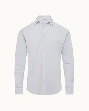Orlebar Brown Giles Garment Dye Tailored-fit Shirt