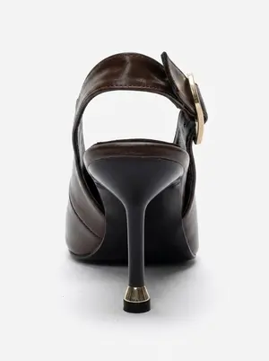 PROLOGUE SHOES Flaris Slingback Stiletto Pumps
