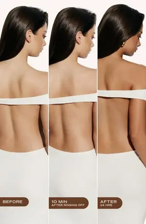 LOVING TAN 10 Minute Express Dark Self-tanning Smoothing Body Mask 2-piece Kit $38 Value