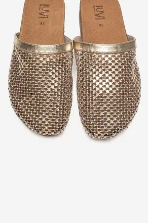 PROLOGUE SHOES Montera Embellished Mule