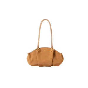 ESTHERA 0707 Suede Shoulder Bag