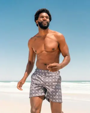 Orlebar Brown Bulldog Printed Mid-length Swim Shorts