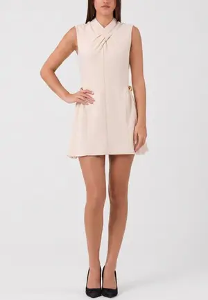 Rachel Rachel Roy Sloane Twist Neck Mini Dress