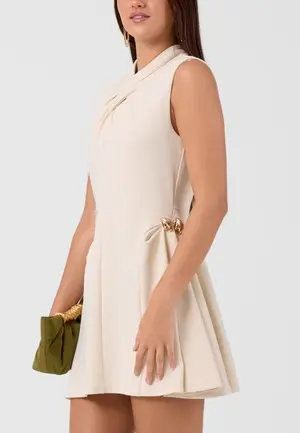 Rachel Rachel Roy Sloane Twist Neck Mini Dress