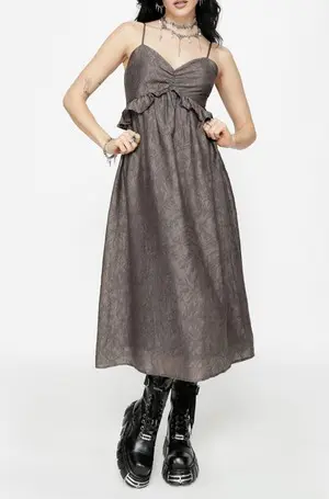 DISTURBIA Ailsa Frill Cami Midi Dress
