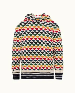 Orlebar Brown Relaxed-fit Feathered Paisley Hoodie