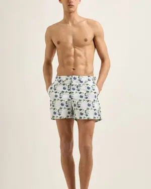 Orlebar Brown Setter Sarah Graham Coronaria Tailored-fit Swim Shorts - White Sand
