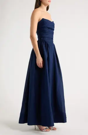 Shona Joy Celeste Strapless Gown