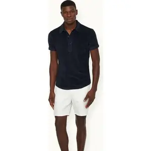 Orlebar Brown Sebastian Towelling Tailored-fit Polo Shirt