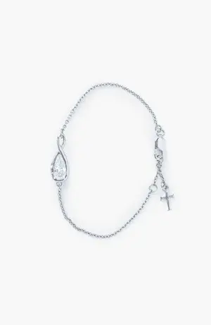 RIZEN JEWELRY Rizen Jewelry Solace Tear Bracelet Sterling Silver