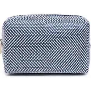 URBAN ESSENTIALS Switchback Cosmetic & Travel Organizer Pouch - Navy