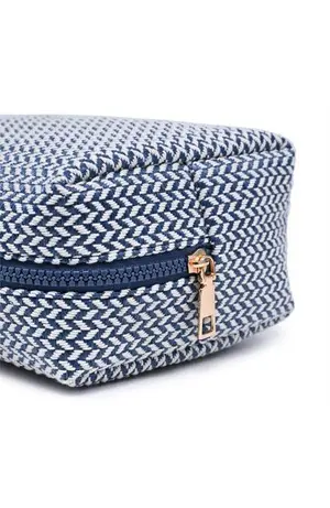 URBAN ESSENTIALS Switchback Cosmetic & Travel Organizer Pouch - Navy