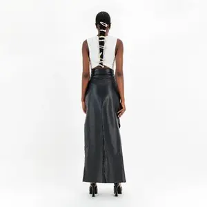 UCHÈ X Cut-out Maxi Skirt