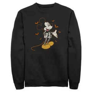 MICKEY & FRIENDS Halloween X-ray Costume Mickey Sweatshirt - Black