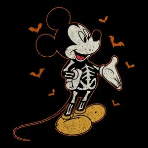 MICKEY & FRIENDS Halloween X-ray Costume Mickey Sweatshirt