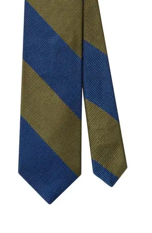 Robert Talbott Robert Talbott Mogador Stripe Necktie Green