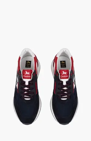 CAVALINHO Paneled Leather And Suede Sneakers With Layered Sole