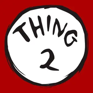 DR. SEUSS Thing 2 Classic Badge T Shirt
