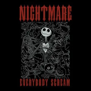 THE NIGHTMARE BEFORE CHRISTMAS Nightmare Everybody Scream Sweatshirt