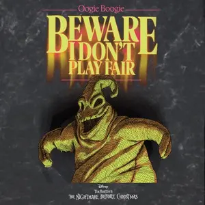 THE NIGHTMARE BEFORE CHRISTMAS Oogie Boogie Doesn't Play Fair T Shirt