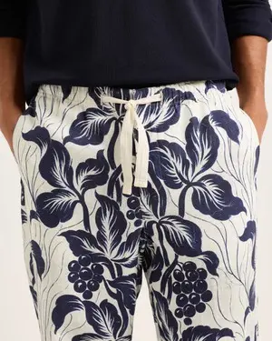 Orlebar Brown Alex Linen Relaxed-fit Trousers