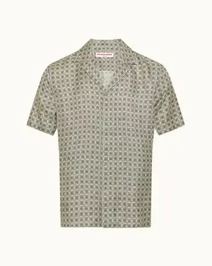 Orlebar Brown Maitan Silk Relaxed-fit Shirt