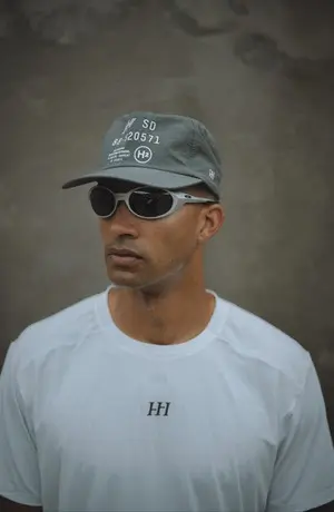 HUEGA HOUSE Aero Nylon Baseball Cap - Graphite