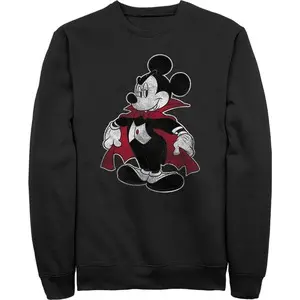 MICKEY & FRIENDS Halloween Retro Vampire Sweatshirt - Black