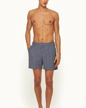 Orlebar Brown Bulldog Tailored-fit Swim Shorts - Night Iris