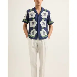 Orlebar Brown Maitan Broderie Relaxed-fit Shirt