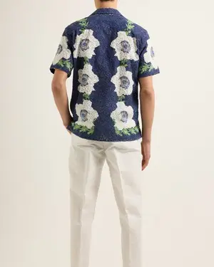 Orlebar Brown Maitan Broderie Relaxed-fit Shirt