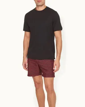 Orlebar Brown Ob Standard T T-shirt - Black/summer Red