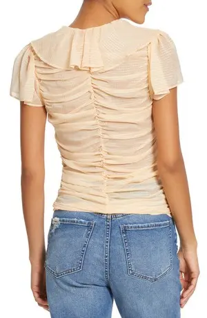 Sam Edelman Dorothy Ruffle Ruched Shirt