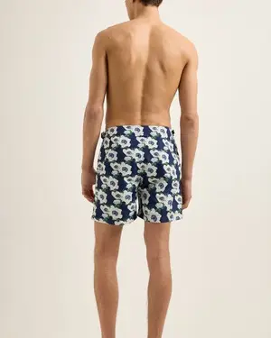 Orlebar Brown Bulldog Mid-length Swim Shorts - Night Iris