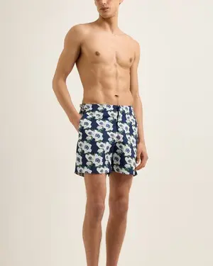 Orlebar Brown Bulldog Mid-length Swim Shorts - Night Iris
